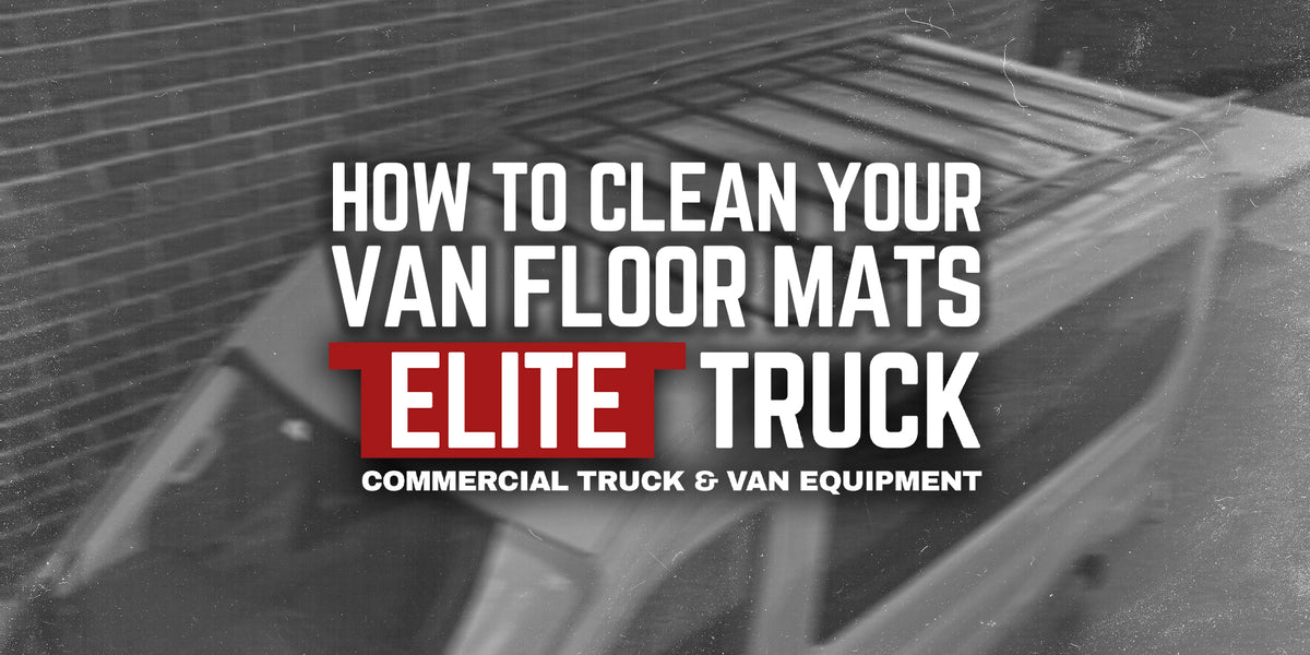 Keep Your Van Clean and Tidy: A Guide to Cleaning Van Floor Mats ...