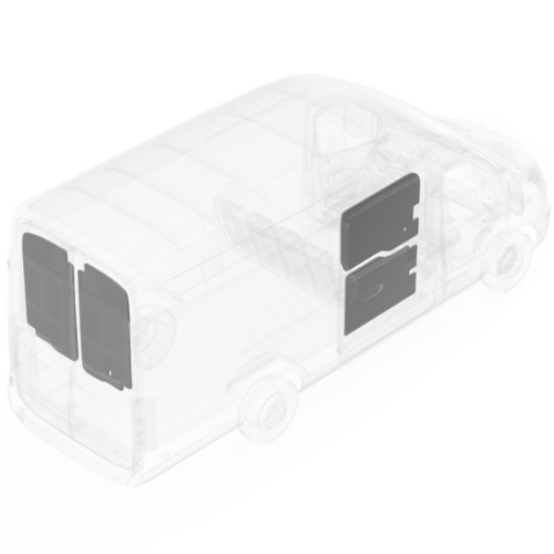 LEGEND Van Door Liners — Elite Truck