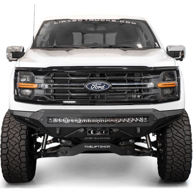 Addictive Desert Designs 24 Ford F-150 Stealth Fighter Winch Front Bum ...