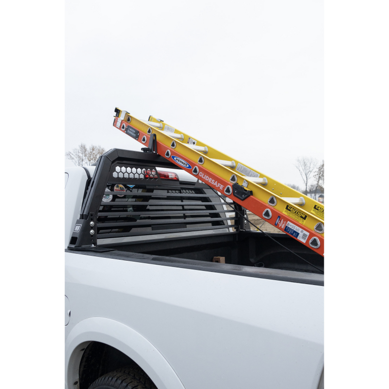 Weather Guard Louvered Headache Rack Black Aluminum Model 11904-52-01 ...