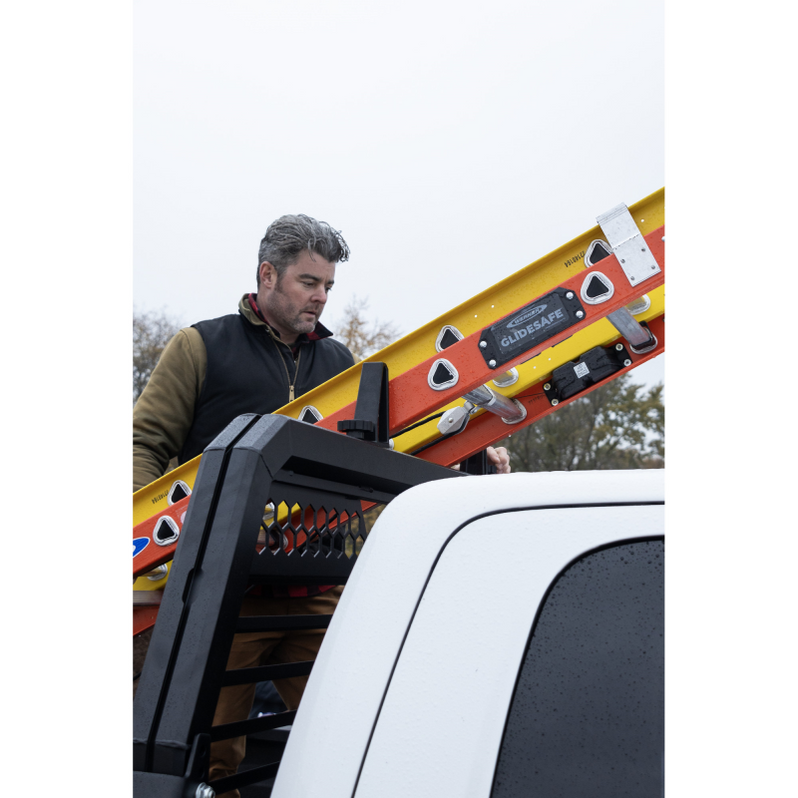 Weather Guard Louvered Headache Rack Black Aluminum Model 11904-52-01 ...