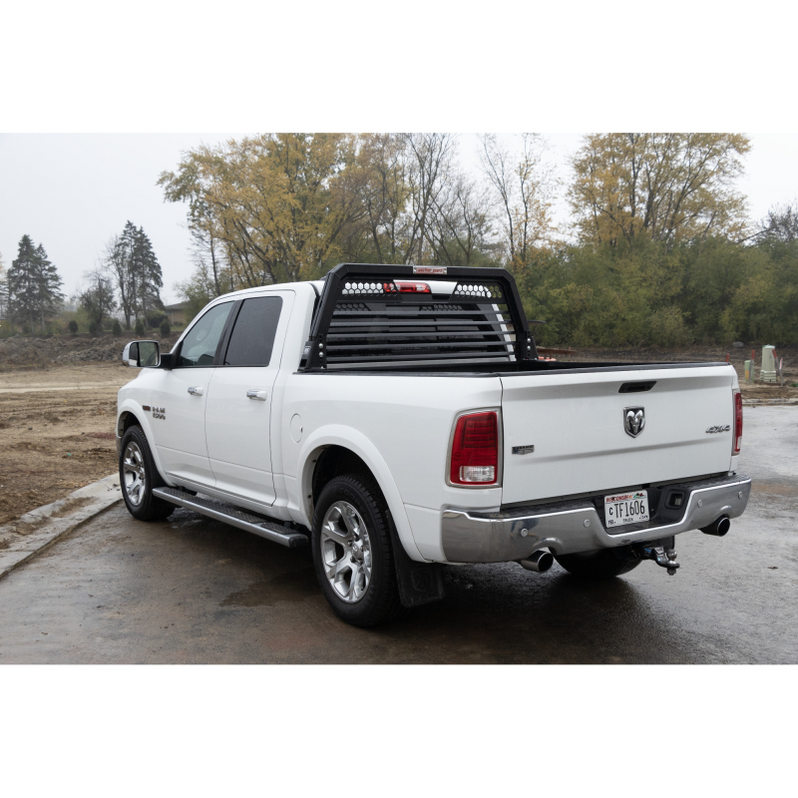 Weather Guard Louvered Headache Rack Black Aluminum Model 11904-52-01 ...