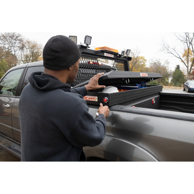 Weather Guard Hex Headache Rack Black Aluminum Model 11906-52-01 ...