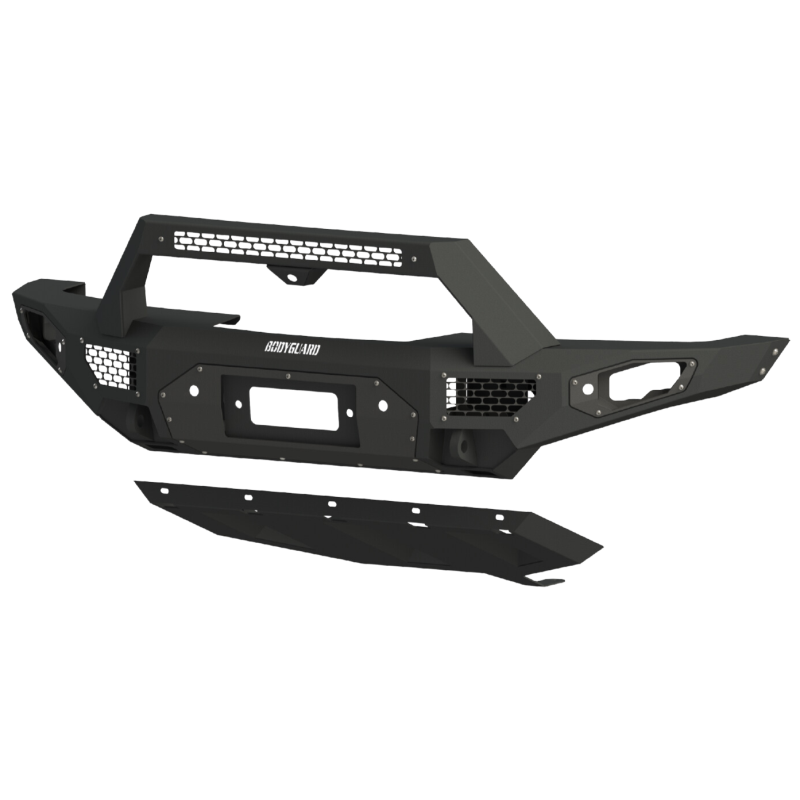 Bodyguard Freedom Front Baja Winch Mount Sensor Cutouts No Camera Harn ...