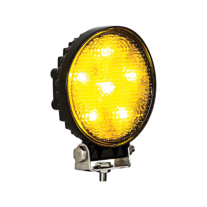 Buyers Products 4.5 Inch Round LED Amber Flood Light Model 1492116 ...