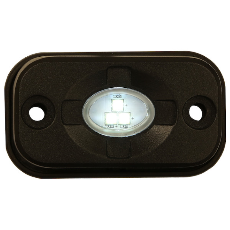 Buyers Products 3 Inch Wide Rectangular LED Rectangular Flood Light Mo ...