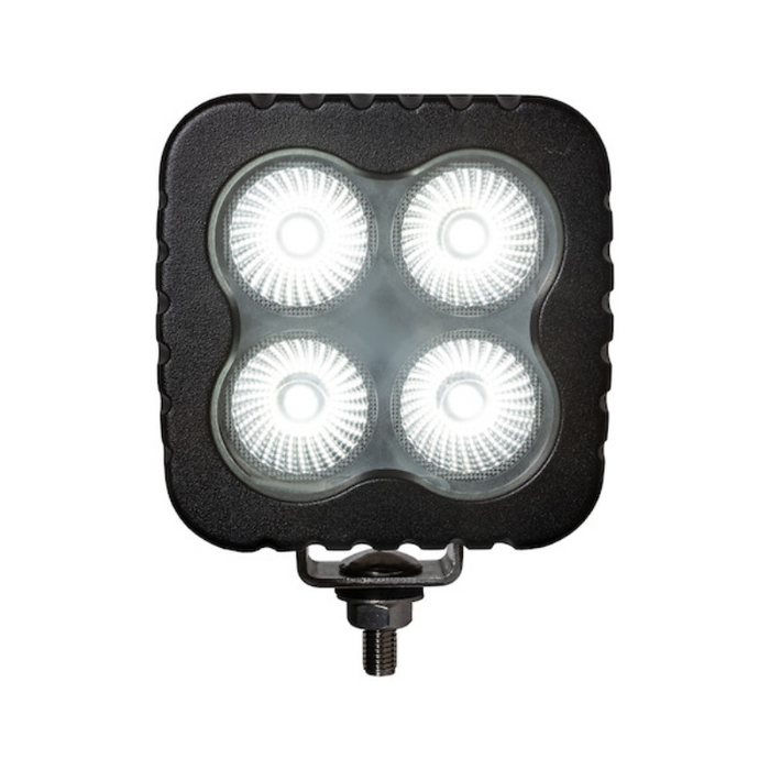 Buyers Products Heated Ultra Bright 4 Inch Square LED Flood Light Mode ...