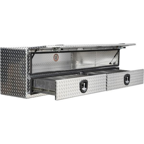 Buyers Products Flatbed Contractor Top Mount Truck Box With Drawers 72 ...