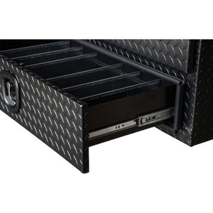 Buyers Products Flatbed Contractor Top Mount Truck Box With Drawers 96 ...