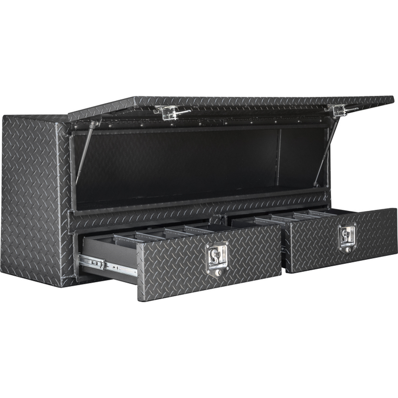 Buyers Products Pickup Contractor Top Mount Truck Box With Drawers 72 ...