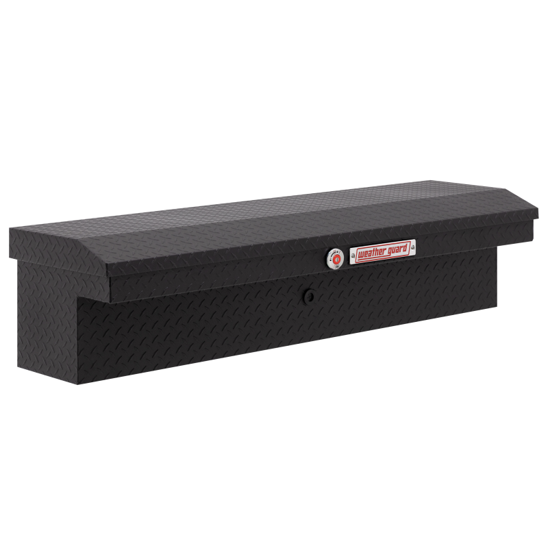 Weather Guard Side Mount Tool Box Low Profile Textured Matte Black Alu ...