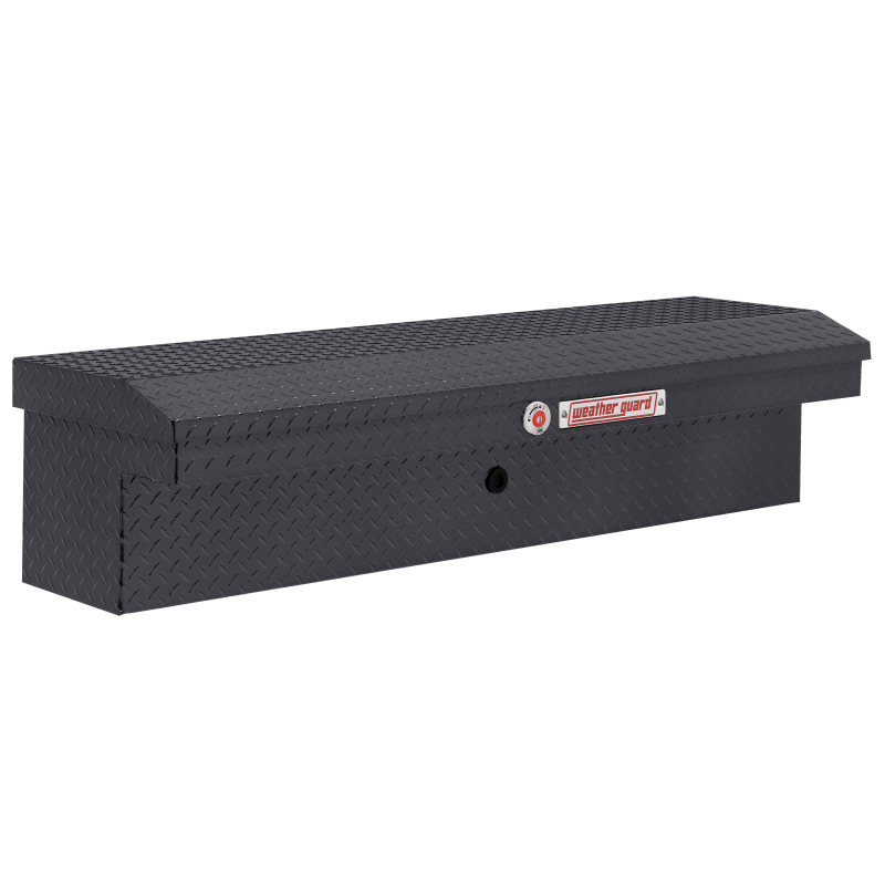 Weather Guard Side Mount Tool Box Low Profile Gray Aluminum 56X17X13 M ...