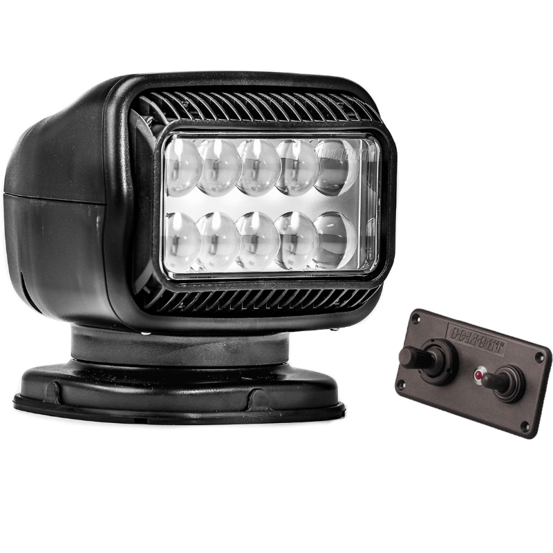 Golight GT Radioray Spotlight LED Permanent Mount Hardwired Dash Remot — Elite Truck