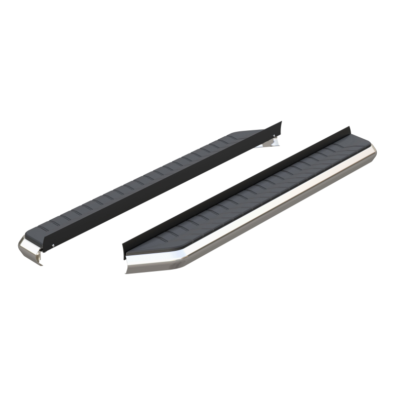ARIES AeroTread 5" x 73" Polished Stainless Running Boards (No Bracket ...