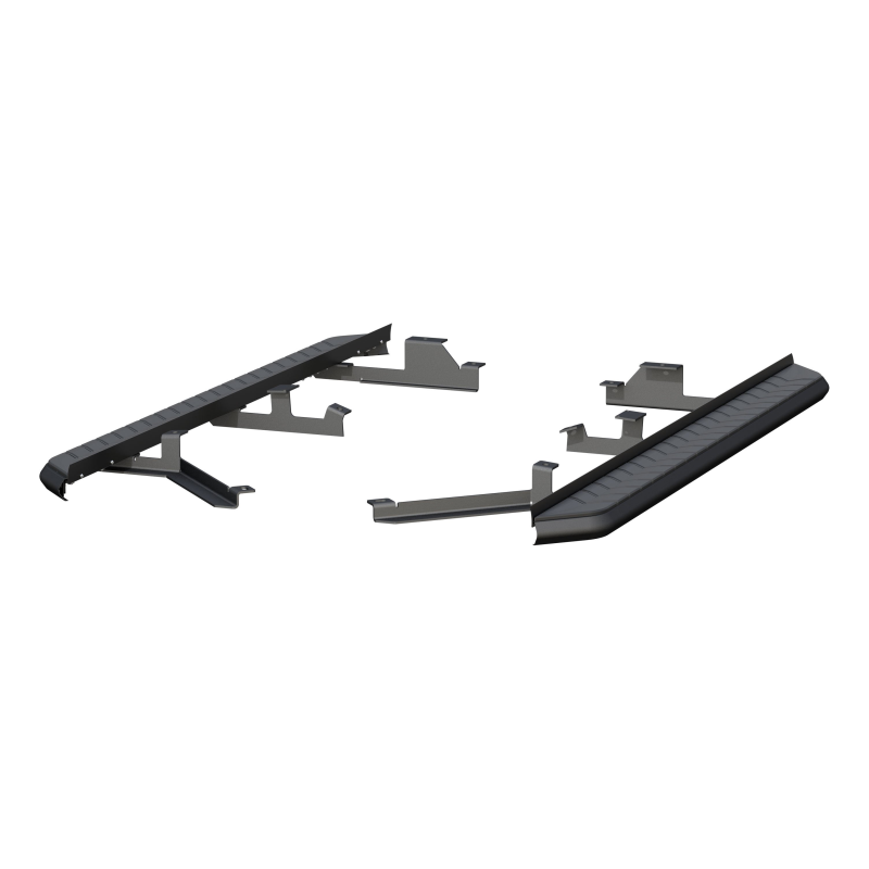ARIES AeroTread 5" x 73" Black Stainless Running Boards Model 2061022 ...