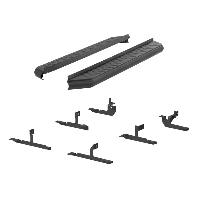ARIES AeroTread 5" x 67" Black Stainless Running Boards Model 2061033 ...