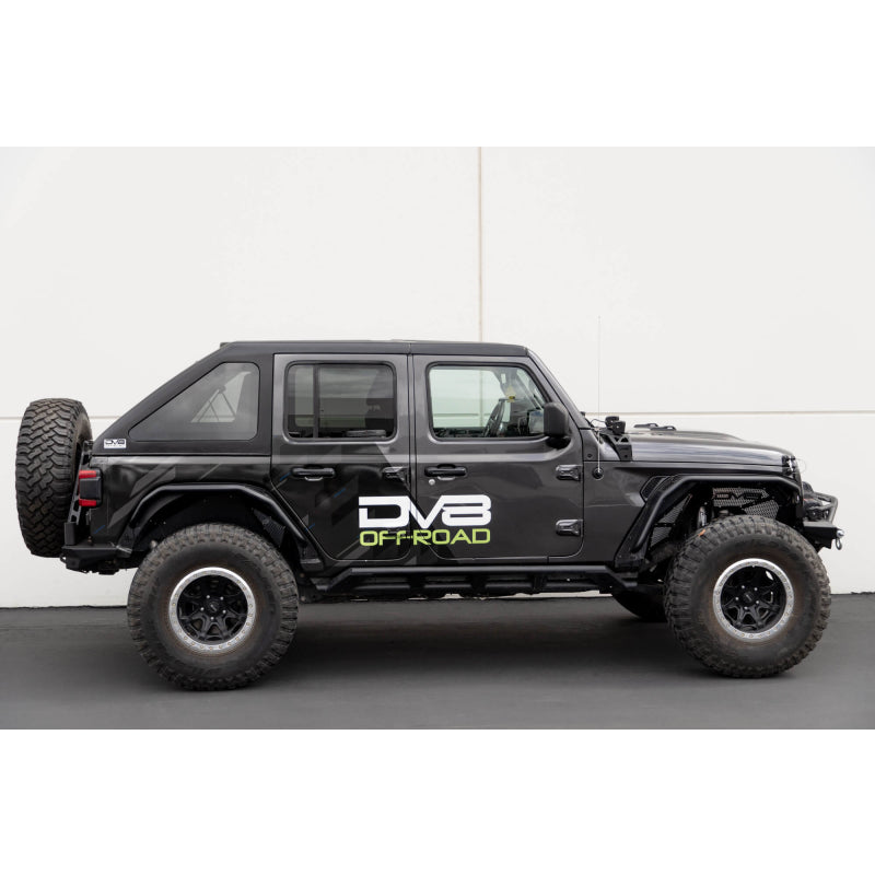 DV8 Offroad 2018-2025 Jeep Wrangler JLU 4-Door Razor Series Fastback H ...