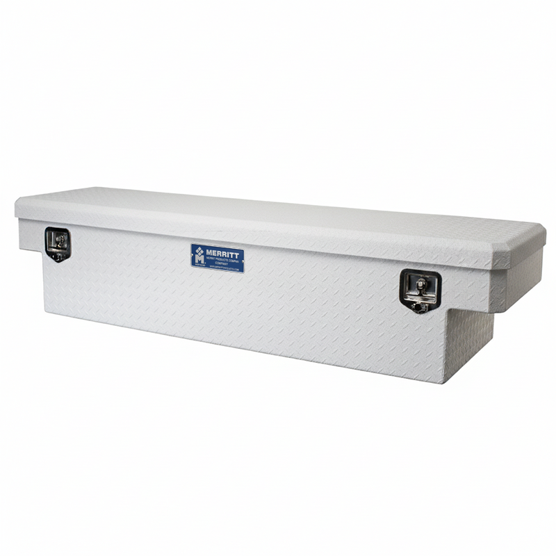 Merritt Crossover Tool Box Extra Wide 16"H x 26"D x 70"L Diamond Plate ...