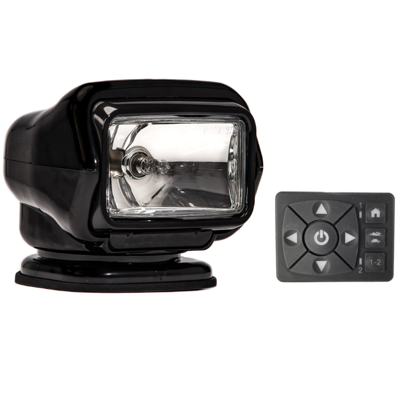 Golight Stryker Spotlight Halogen Permanent Mount Hardwired Mount Remo ...