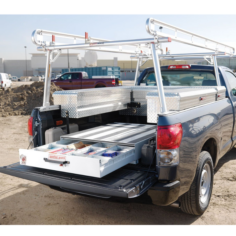 Weather Guard Pack Rat 308-3 Bed Drawer Box Pull Out Storage Unit ...