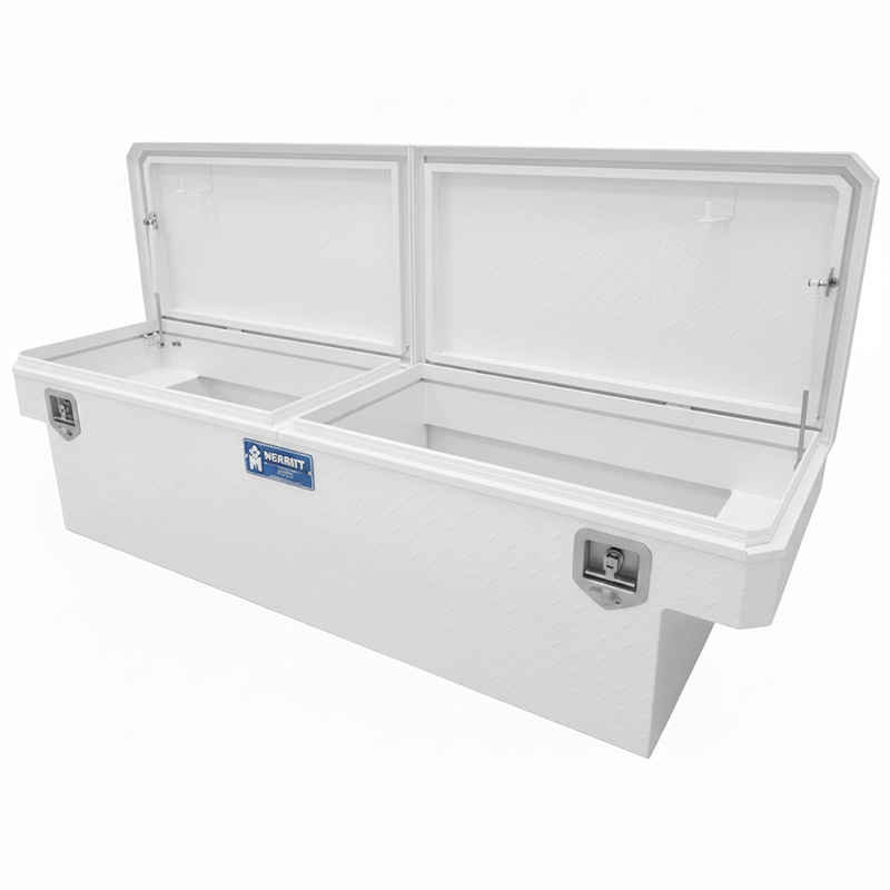 Merritt Crossover Tool Box Extra Wide 16"H x 26"D x 70"L Diamond Plate ...