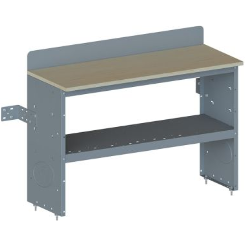 Holman Van Shelving Workbench 42" W x 28" H x 16" D Model 42542 — Elite ...