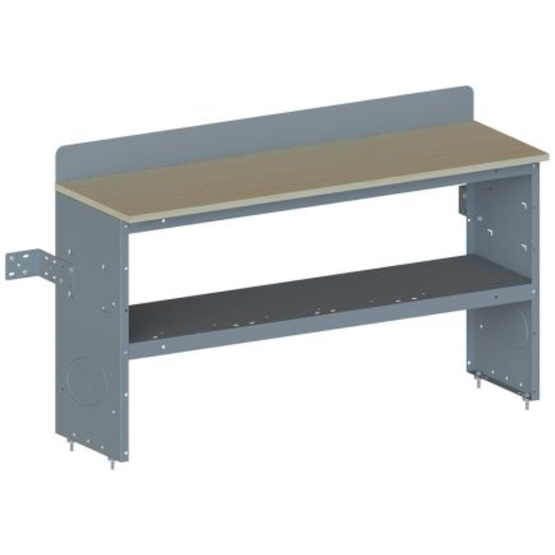 Holman Van Shelving Workbench 52" W x 28" H x 16" D Model 42552 — Elite ...