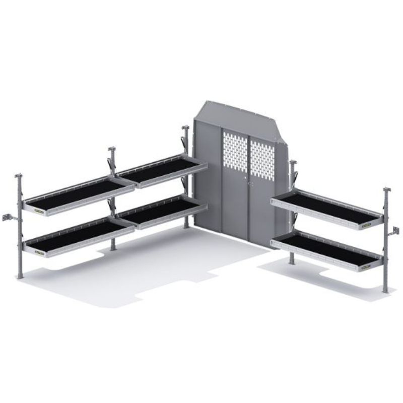 Holman Folding Shelves Van Package Mercedes Sprinter 144" WB Standard ...