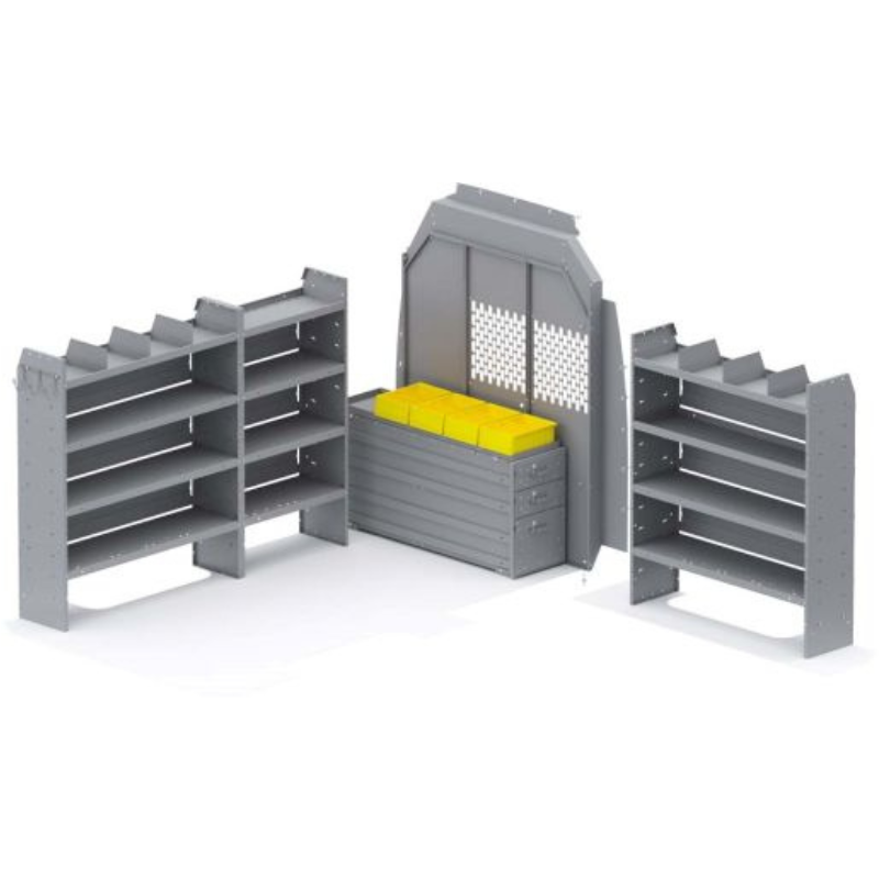 Holman Heavy Duty Drawers Van Package - Sprinter High Roof 144" Wheelb ...