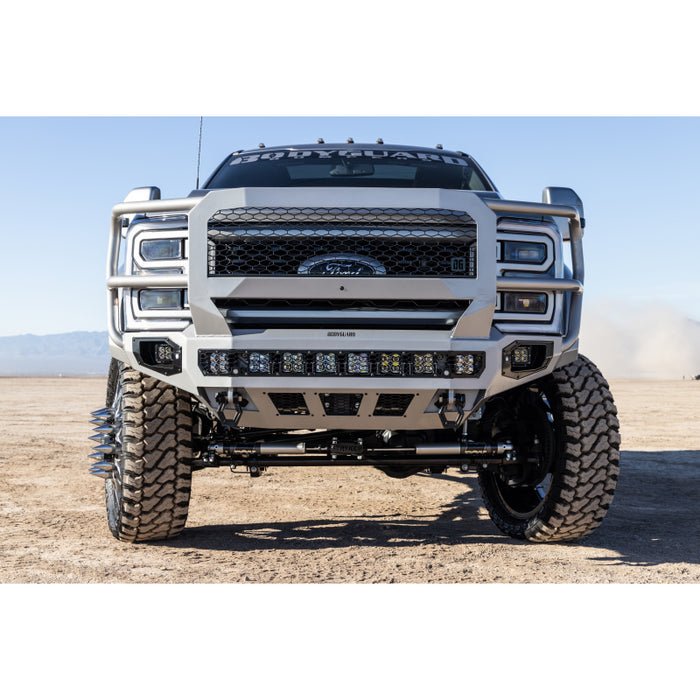 Bodyguard Freedom Front Extreme Non-Winch Sensor Cutouts W/ Mesh Grill — Elite Truck
