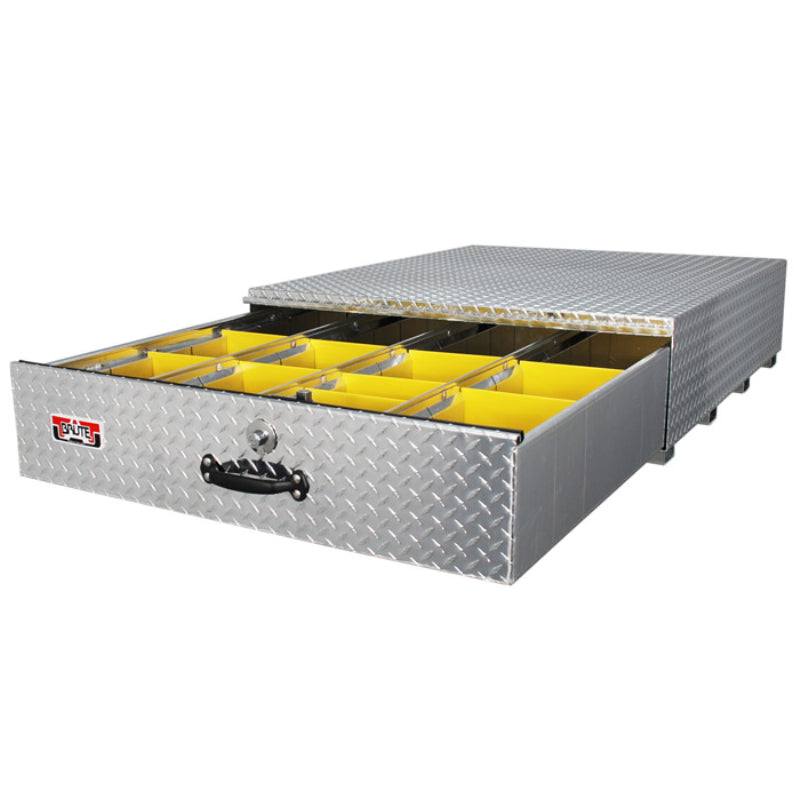 Brute 40" X 9.5" X 72" X W/ Diamond Tread, Bed Safe Roller Drawer Box ...