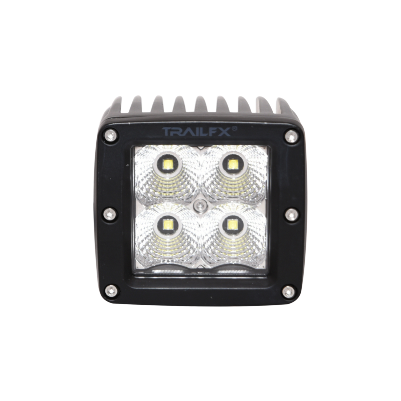 TrailFX 2X2 Square 4X5W Flood Single Model 2X2CF — Elite Truck