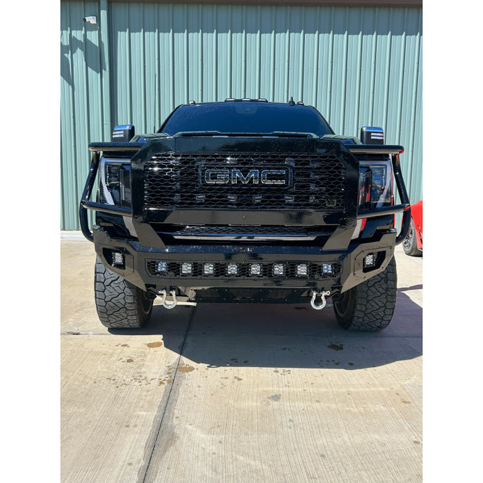 Bodyguard Freedom Front Extreme Non-Winch Sensor Cutouts W/ Mesh Grill — Elite Truck