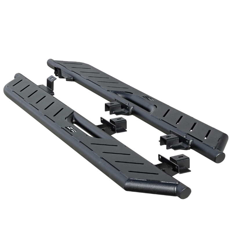Smittybilt Bronco Rock Sliders w/ Step 4DR Model 61668W — Elite Truck