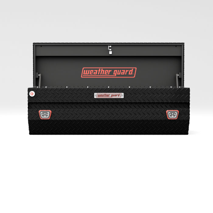 Weather Guard Chest Tool Box Textured Matte Black Aluminum 58X20X19 Mo ...