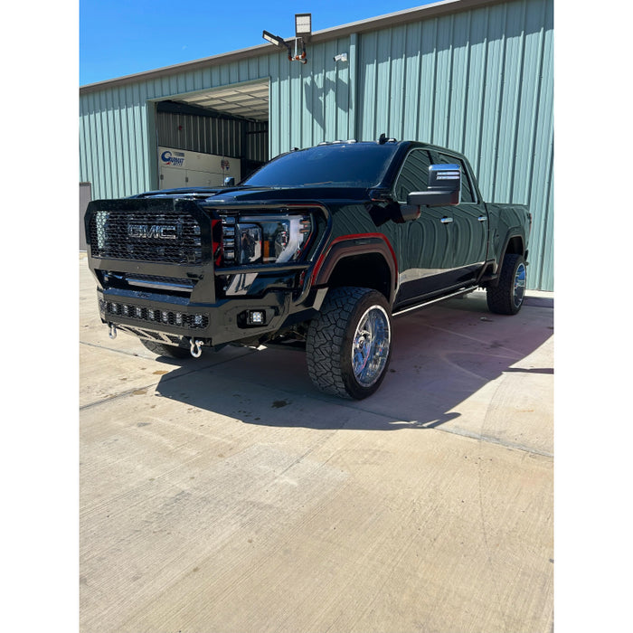 Bodyguard Freedom Front Extreme Non-Winch Sensor Cutouts W/ Mesh Grill — Elite Truck