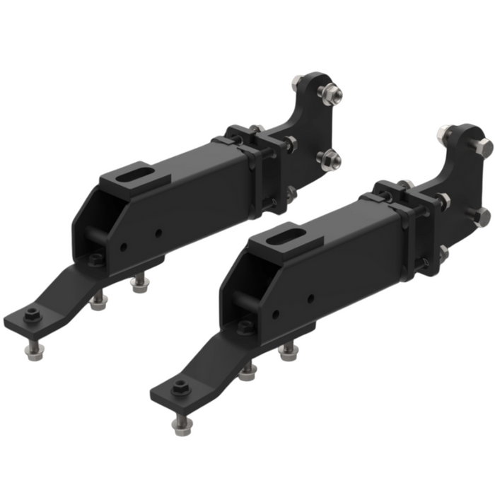 Ex-Guard Kit Extreme-Duty Full-Height Coverage Black Grille Guard Kit ...