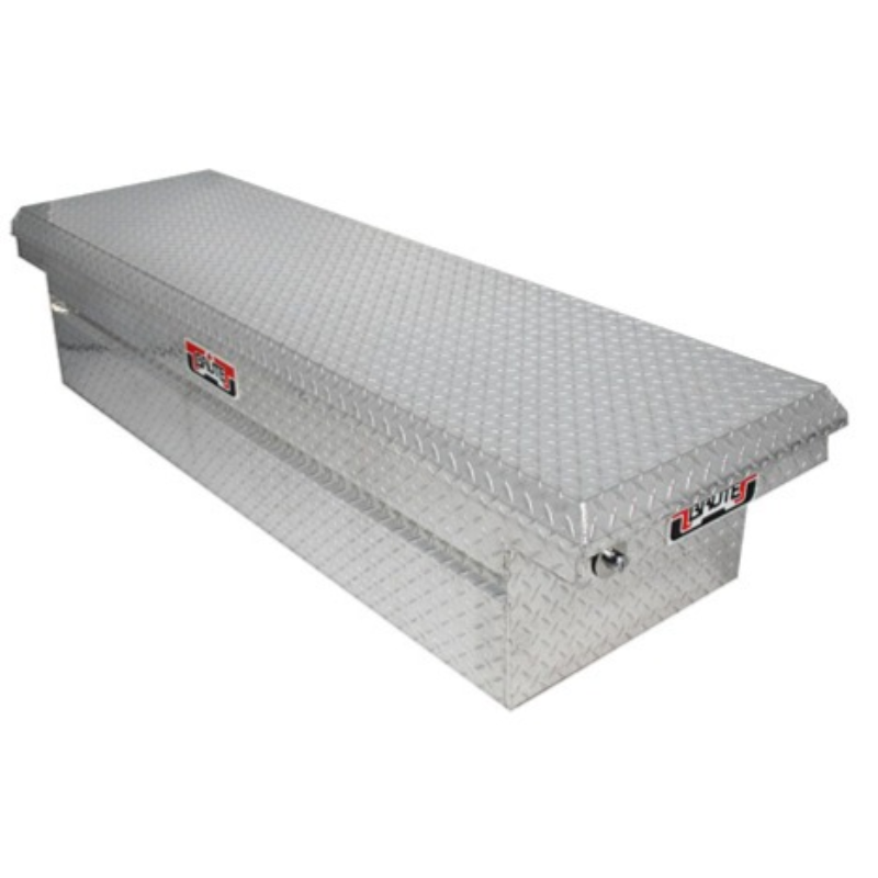Brute Crossover Tool Box Low Profile Single Lid Bright Aluminum Full S ...