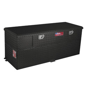RDS 60 Gallon Transfer Tank & Toolbox Combo With 8 GPM Pump Black Alum ...