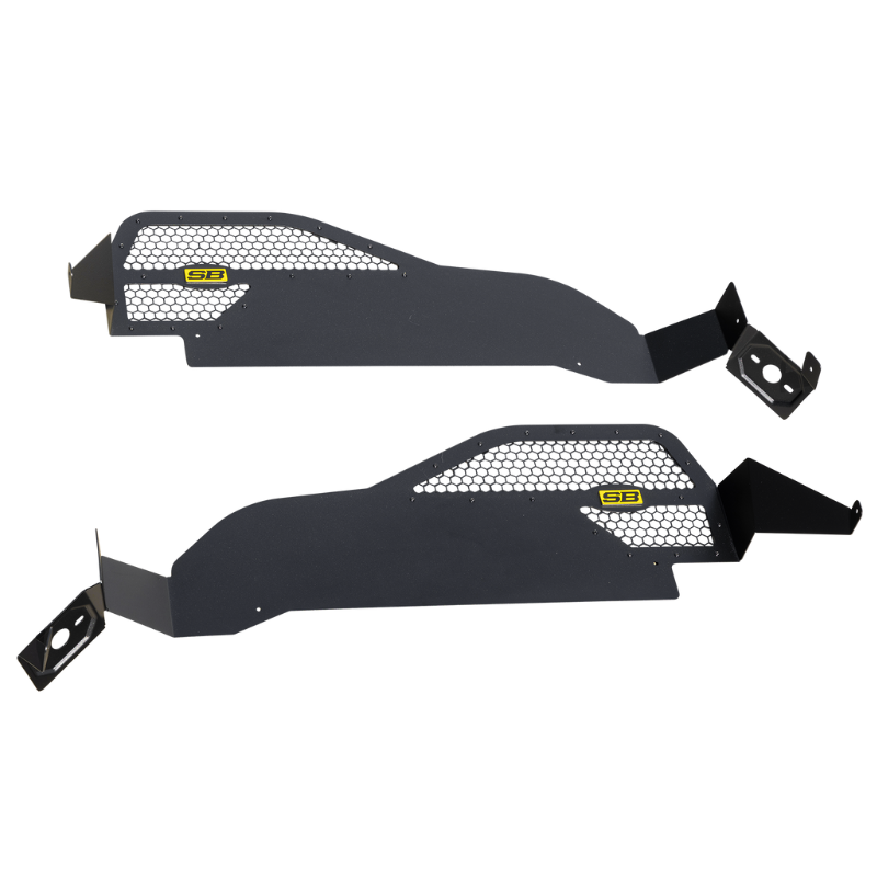 Smittybilt Rear Aluminum Inner Fender Liner Pair - Black (07-18 JK/JKU ...