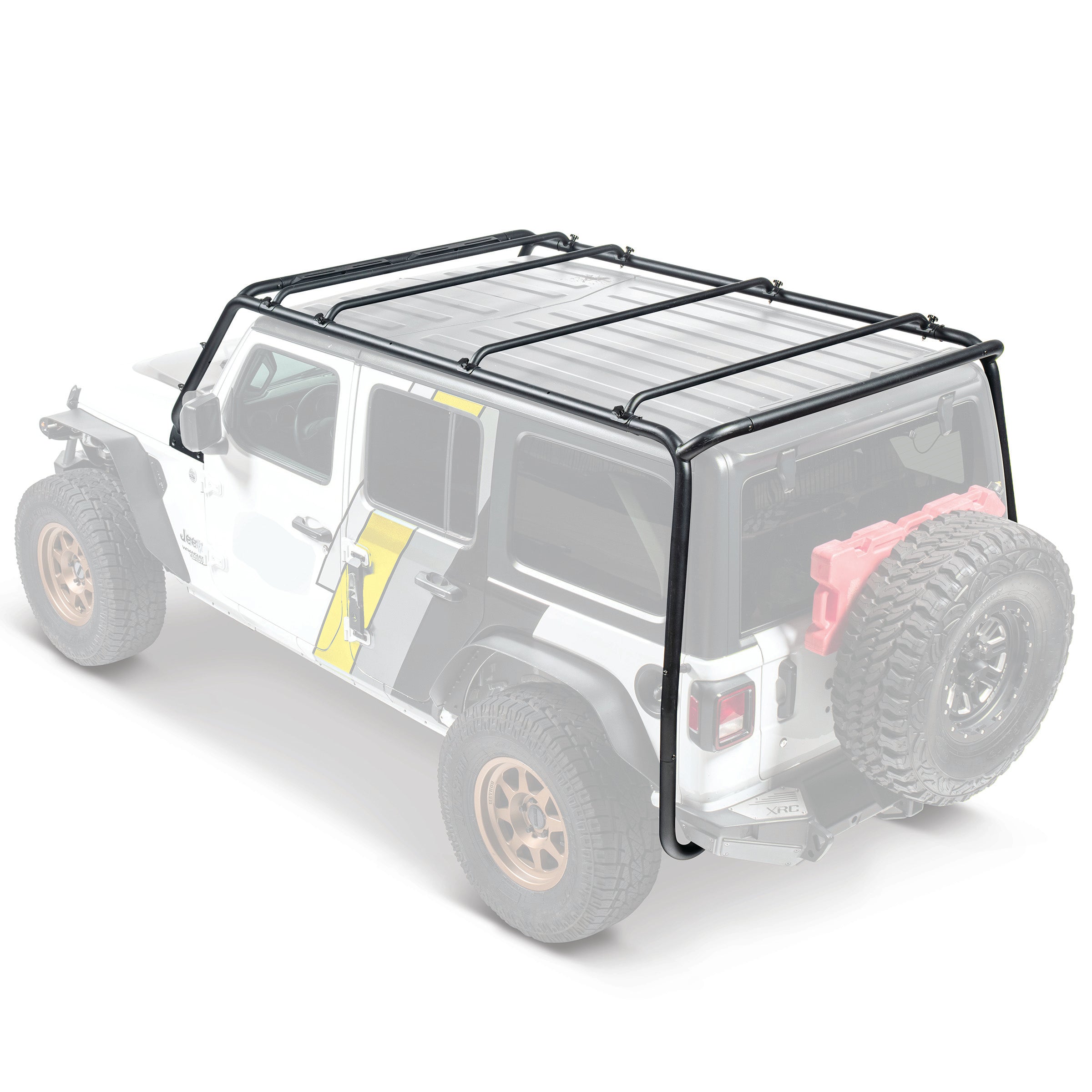 Smittybilt Defender Platform Roof Rack 60" x 57" (Mounting Brackets No ...