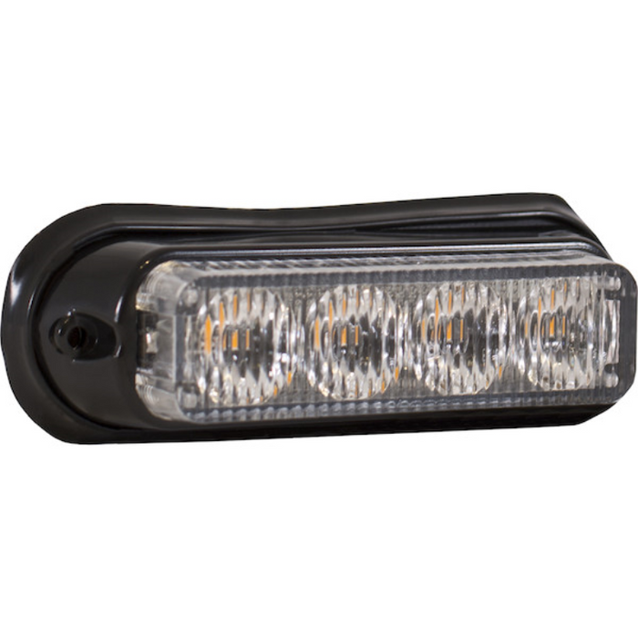 Buyers Products 5 Inch Raised Rectangular LED Amber Mini Strobe Light ...