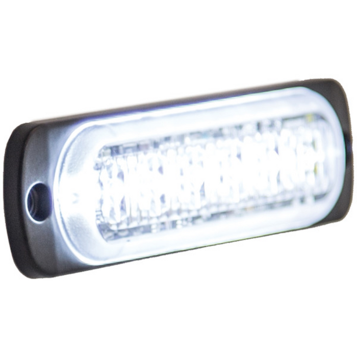 Buyers Products 4.5 Inch Thin Horizontal Rectangular LED Clear Strobe ...