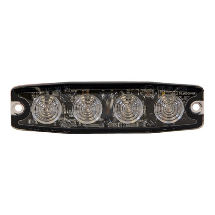 Buyers Products 4.5 Inch Ultra Thin Rectangular LED Blue Strobe Light ...