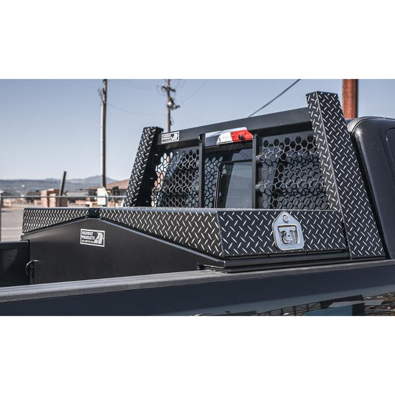 Highway Products Honeycomb Aluminum Headache Rack — Elite Truck