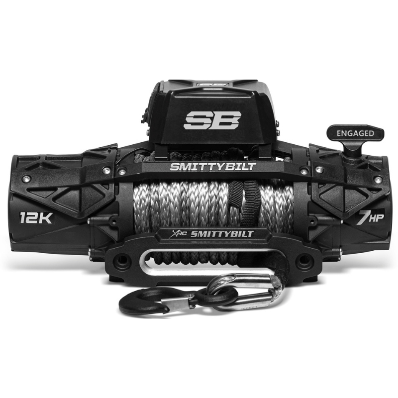 Smittybilt XRC Gen 3 12,000lb Comp Winch w/ Synthetic Rope Model 98612 ...