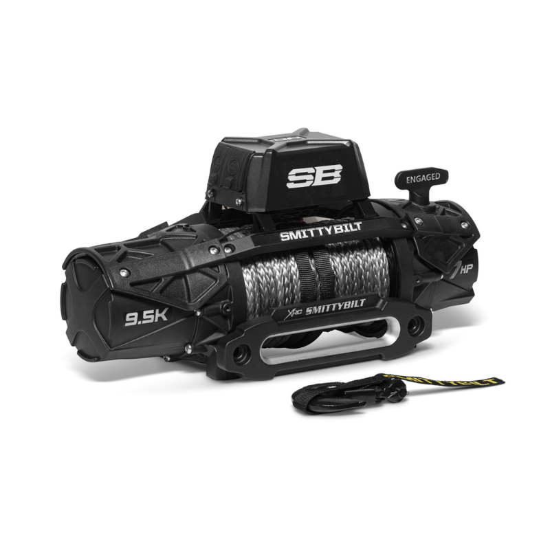 Smittybilt XRC Gen 3 9,500lb Comp Winch w/ Synthetic Rope Model 98695 ...