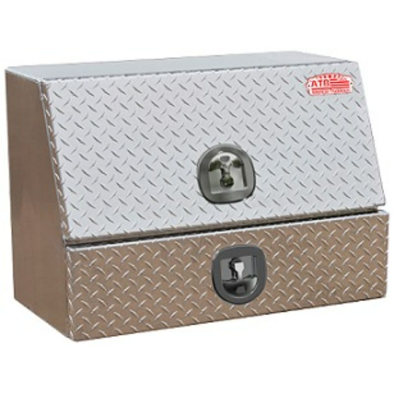 ATB Top Mount Toolbox Top Door Bottom Drawer 28"H x 20"D x 36"W Bright ...