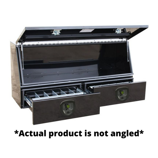 ATB Top Mount Toolbox Single Swing Up Door 21"H X 14"D X 72"W Bright A ...