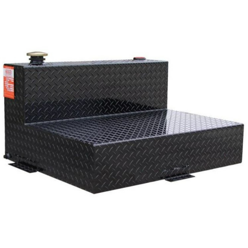 ATI 47 Gallon L Shaped Transfer Tank Black Aluminum Model # TTL50-B ...